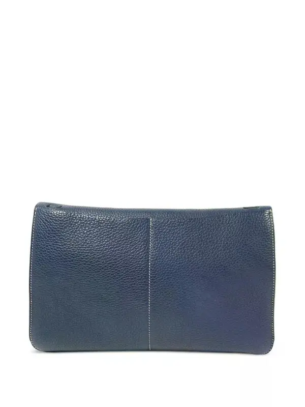 Hermès Halzan Shoulder Bag - Blue