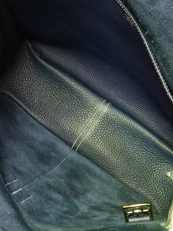 Hermès Halzan Shoulder Bag - Blue