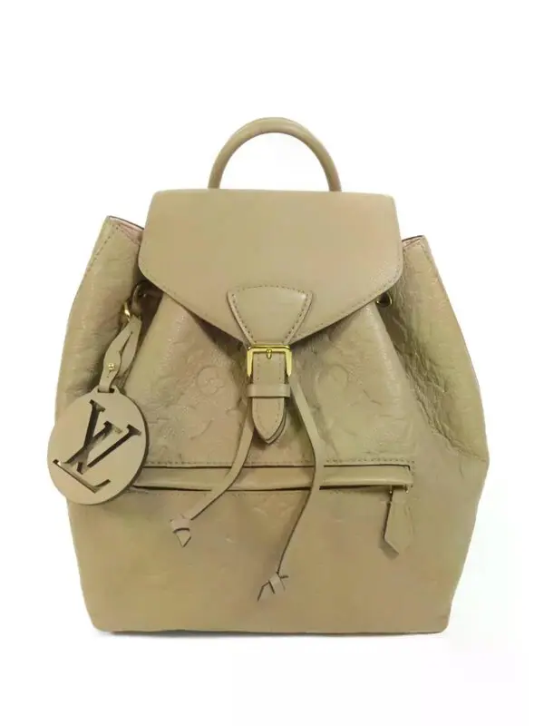 LOUIS VUITTON Montsouris Backpack In Monogram Empreinte Leather