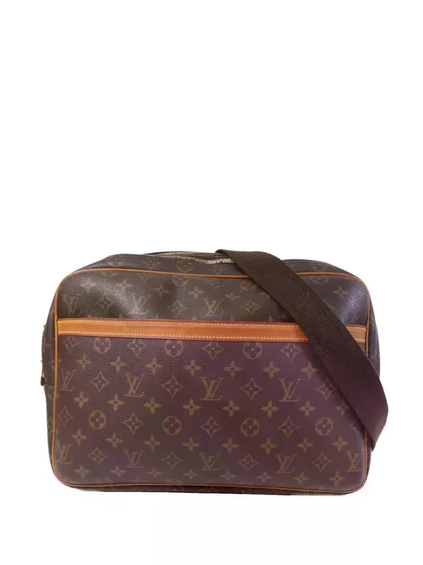 LOUIS VUITTON Gm Reporter Monogram Shoulder Bag - Brown