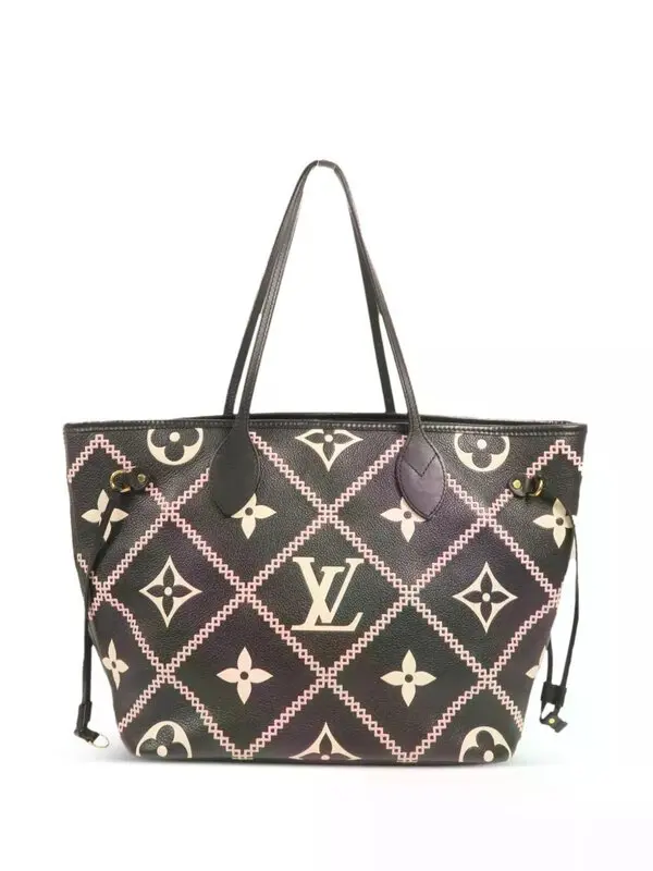 LOUIS VUITTON Neverfull Mm Monogram Empreinte Tote Bag
