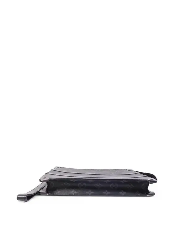 LOUIS VUITTON Trunk Pochette Monogram Eclipse Clutch Bag