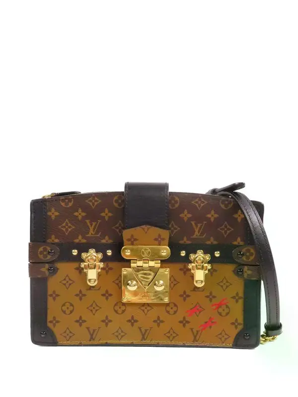 LOUIS VUITTON Trunk Monogram Reverse Crossbody Bag - Brown