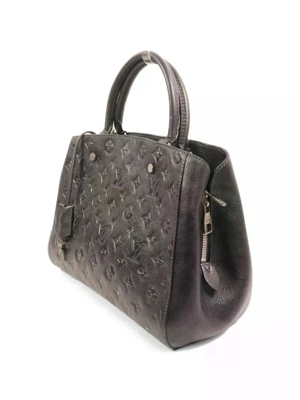 LOUIS VUITTON Bb Montaigne Monogram Empreinte Tote Bag