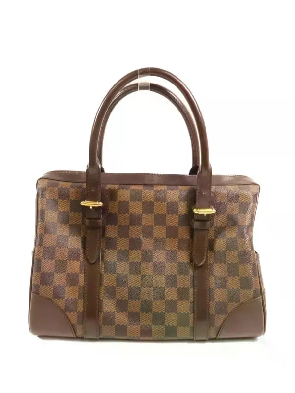 LOUIS VUITTON Berkeley Damier Ebene Tote Bag