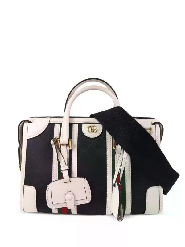 Gucci Gg Bauletto Tote Bag - Black