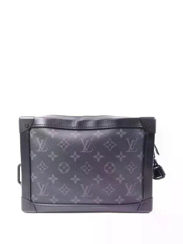 LOUIS VUITTON Soft Trunk Shoulder Bag In Monogram Eclipse Canvas
