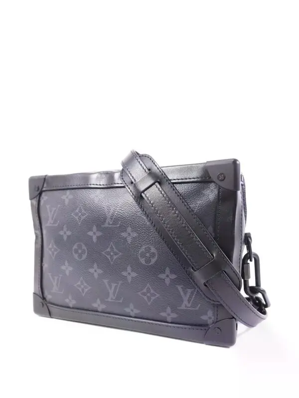 LOUIS VUITTON Soft Trunk Shoulder Bag In Monogram Eclipse Canvas