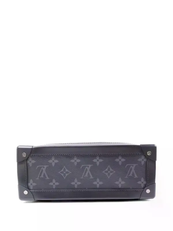 LOUIS VUITTON Soft Trunk Shoulder Bag In Monogram Eclipse Canvas