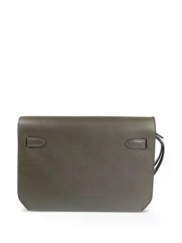 Hermès 25 Kelly Dépêches Clutch Bag - Grey