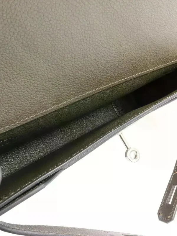 Hermès 25 Kelly Dépêches Clutch Bag - Grey