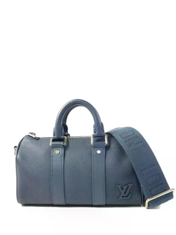 LOUIS VUITTON Aerogram Keepall Tote Bag - Blue