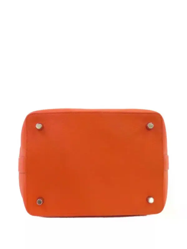 Hermès Toolbox 20 Leather Tote Bag - Orange