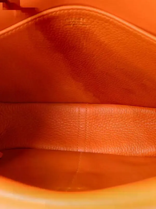 Hermès Halzan Tote Bag - Orange