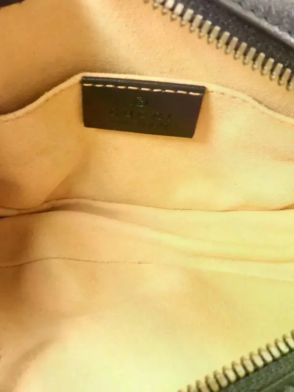Gucci Gg Marmont Matelassé Belt Bag - Black