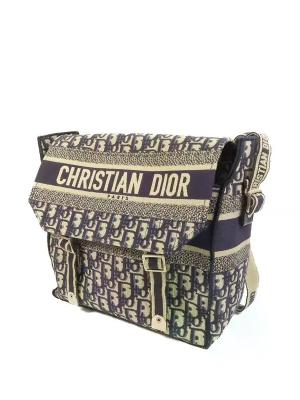 Dior Medium Diorcamp Oblique Shoulder Bag - Blue