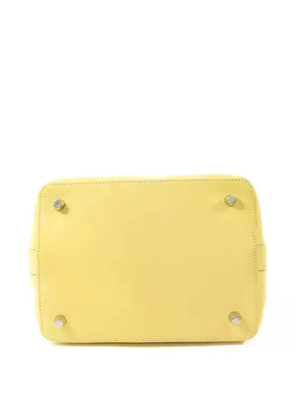 Hermès 20 Tool Box Tote Bag - Yellow