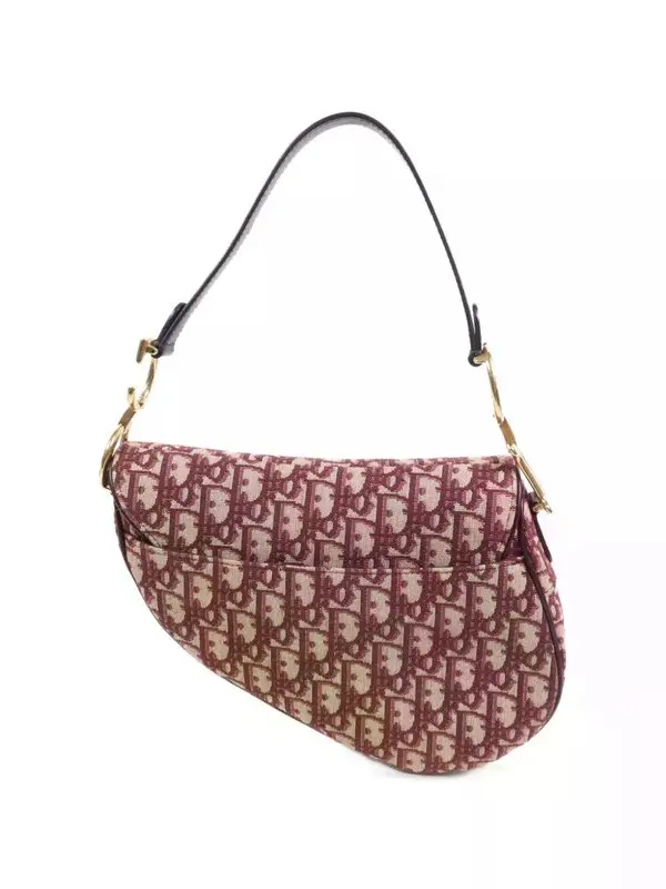 Dior Mini Saddle Shoulder Bag - Red