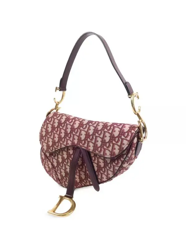 Dior Mini Saddle Shoulder Bag - Red