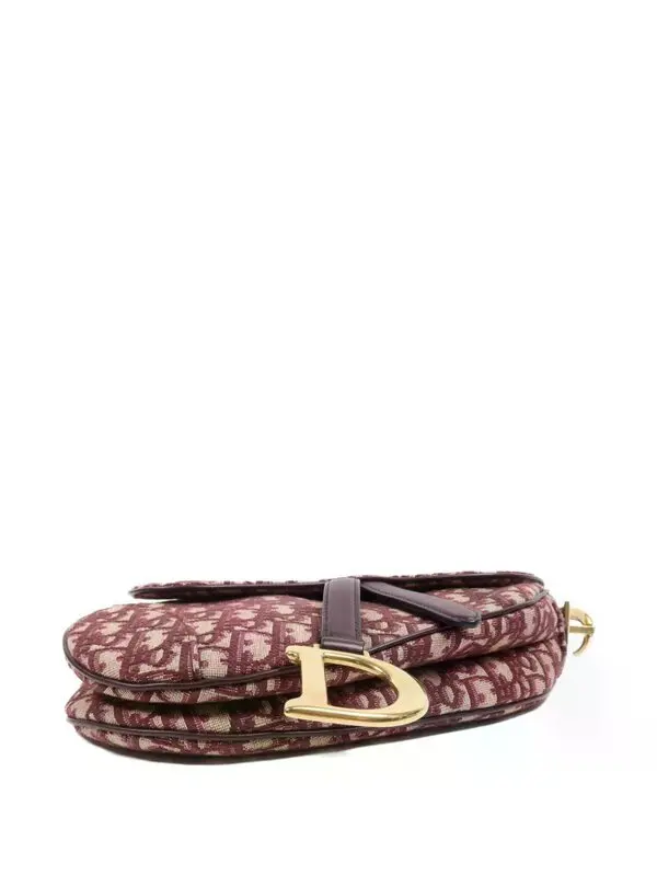 Dior Mini Saddle Shoulder Bag - Red