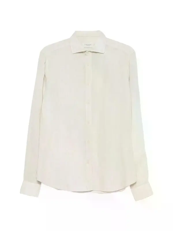 TINTORIA MATTEI 954 Long-sleeves Shirt - Neutrals