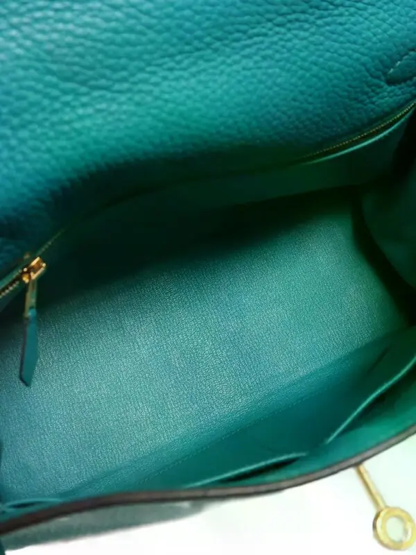 Hermès Kelly 28 Leather Tote Bag - Blue