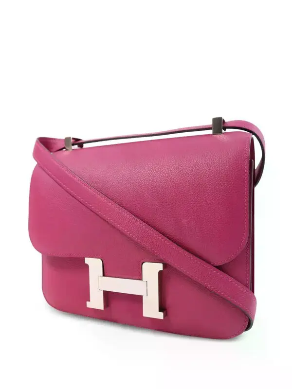 Hermès 24 Constance Shoulder Bag - Pink