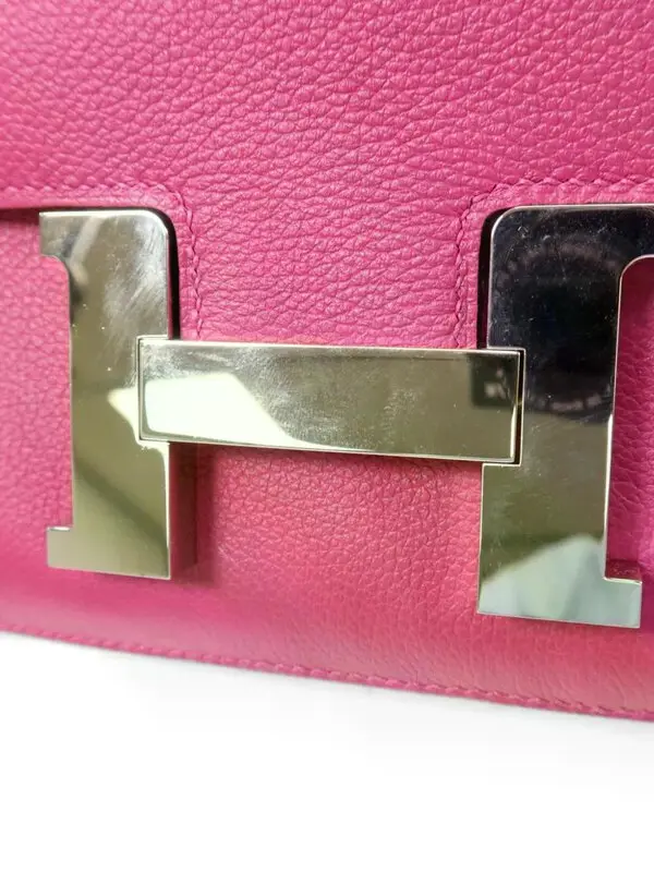 Hermès 24 Constance Shoulder Bag - Pink
