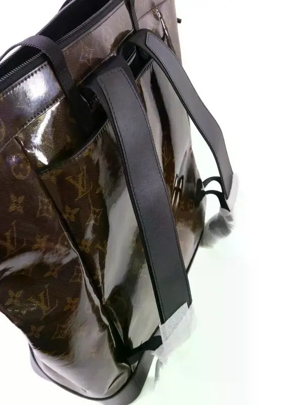 LOUIS VUITTON Monogram Glaze Canvas Backpack