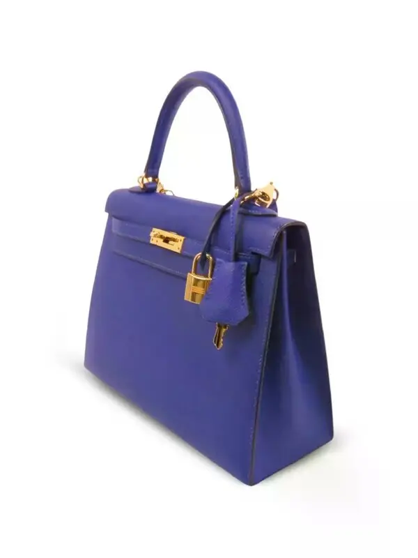 Hermès Kelly 25 Epsom Tote Bag - Blue