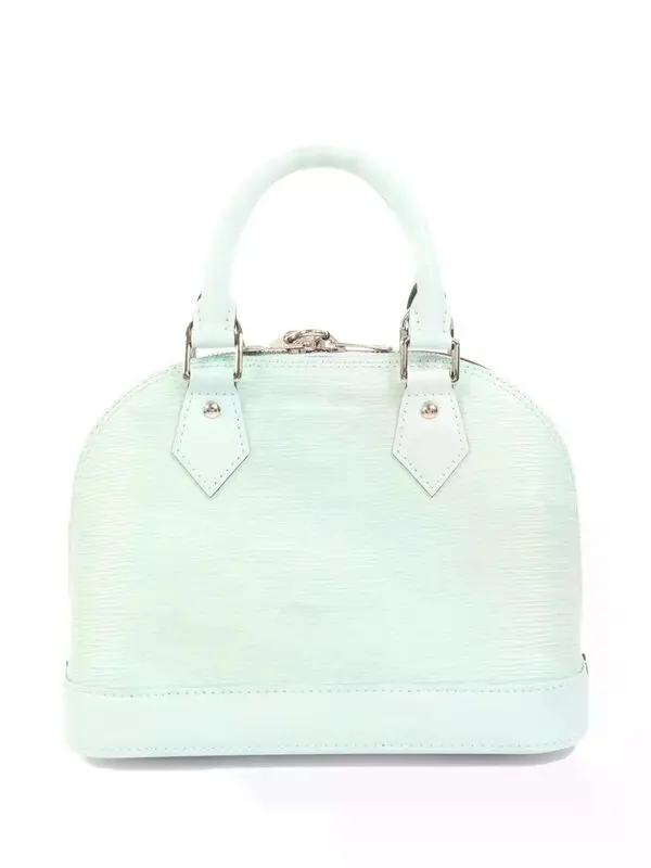 LOUIS VUITTON Epi Leather Alma Tote Bag - Blue