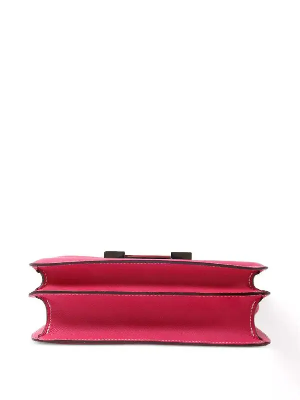 Hermès Constance Leather Shoulder Bag - Pink
