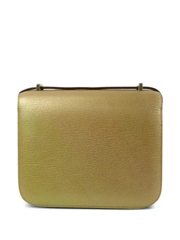 Hermès 2024 Mini Constance Crossbody Bag - Gold