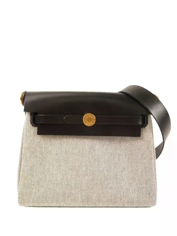 Hermès Mini Herbag Shoulder Bag - Neutrals