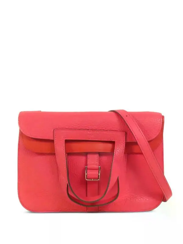 Hermès Halzan Shoulder Bag - Pink