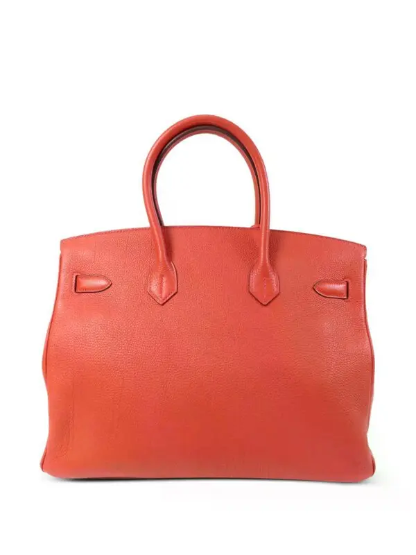 Hermès Birkin 35 Shoulder Bag - Orange
