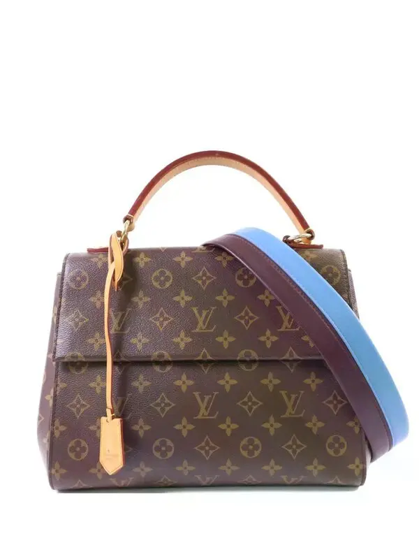 LOUIS VUITTON Cluny Monogram Tote Bag - Brown