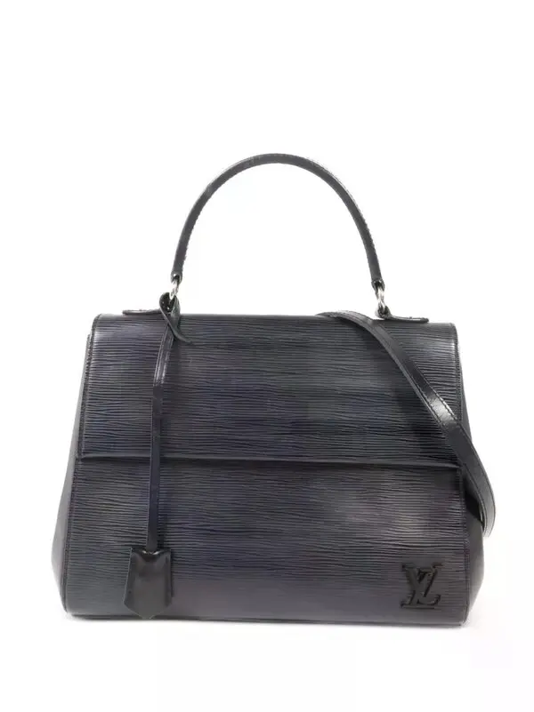 LOUIS VUITTON Epi Cluny Bb Tote Bag - Black