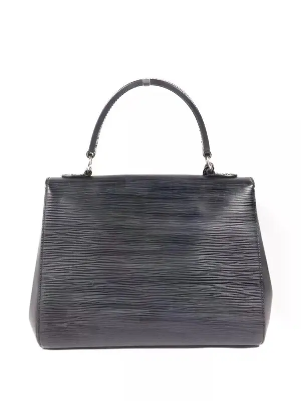LOUIS VUITTON Epi Cluny Bb Tote Bag - Black