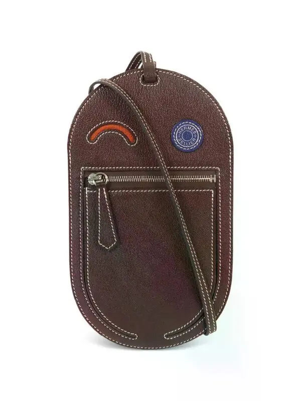 Hermès 2022 'in The Loop' Phone Pouch - Brown