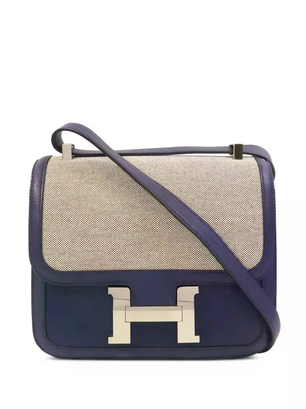 Hermès Constance Shoulder Bag - Blue