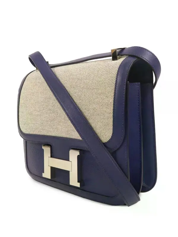 Hermès Constance Shoulder Bag - Blue