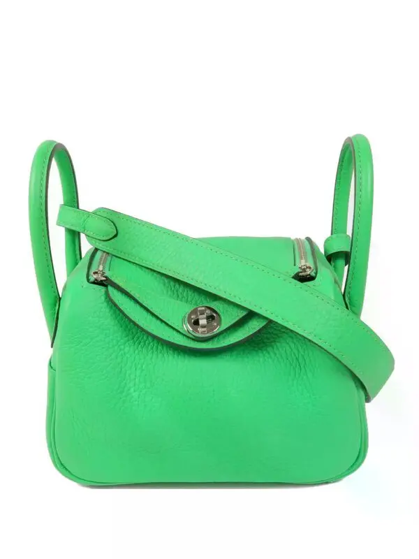 Hermès Lindy Shoulder Bag - Green