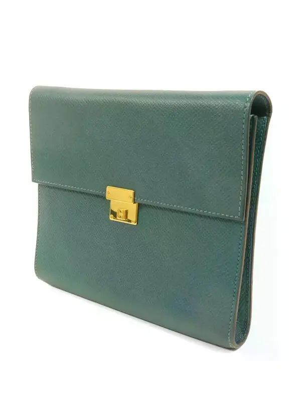 Hermès Clic 16 Epsom Leather Crossbody Bag - Blue