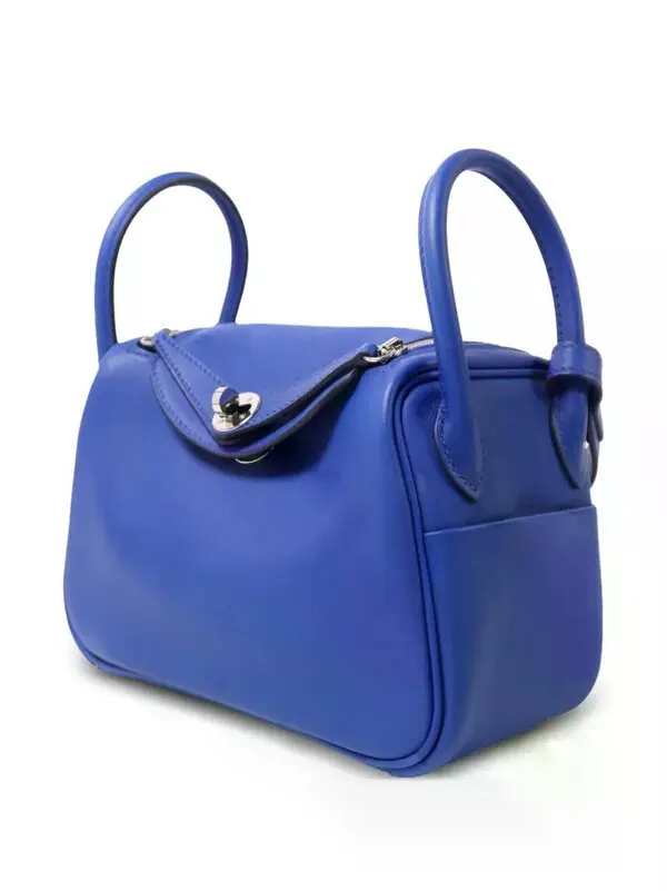 Hermès Mini Lindy Shoulder Bag - Blue