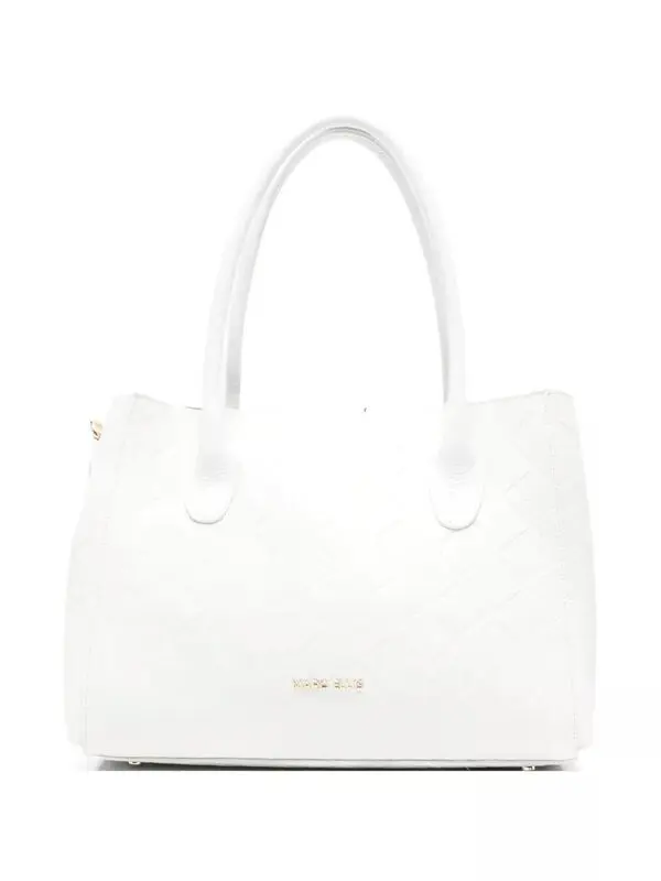 MARC ELLIS Alene Quilted Tote Bag - White