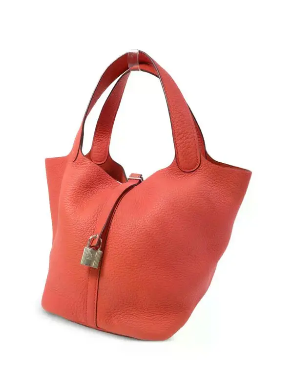 Hermès Mm Picotin Tote Bag - Red