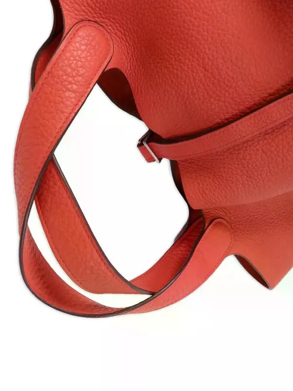 Hermès Mm Picotin Tote Bag - Red