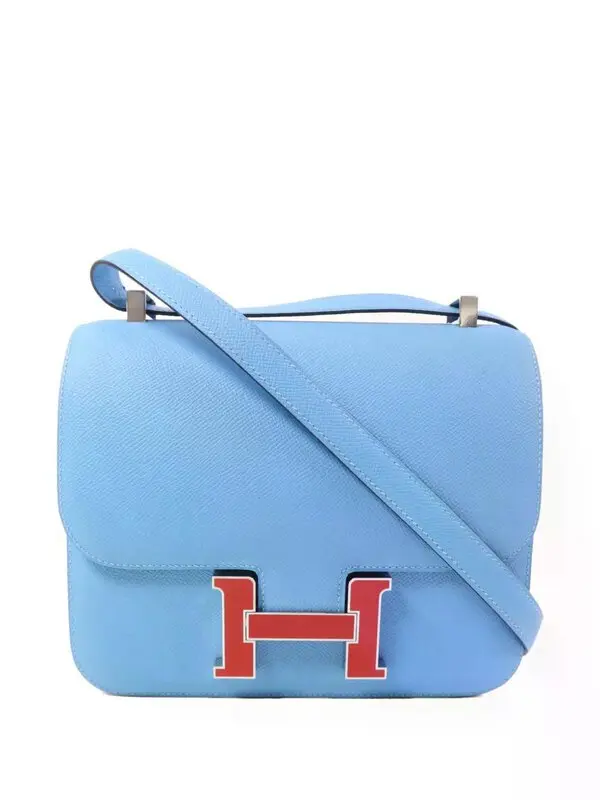 Hermès 24 Constance Shoulder Bag - Blue
