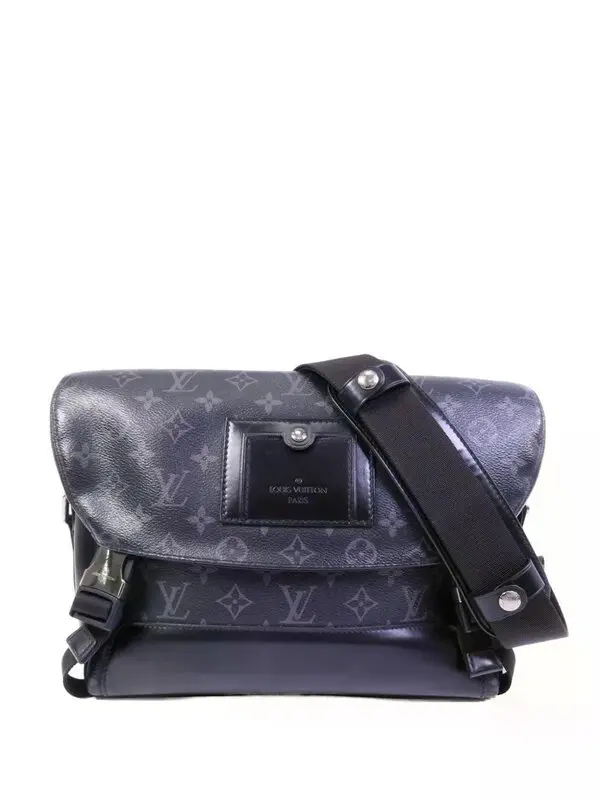 LOUIS VUITTON Monogram Eclipse Voyager Messenger Bag